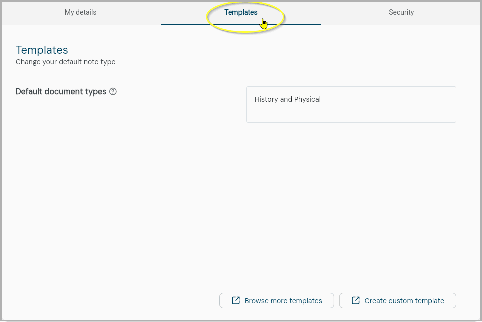 Scribe - Custom Templates